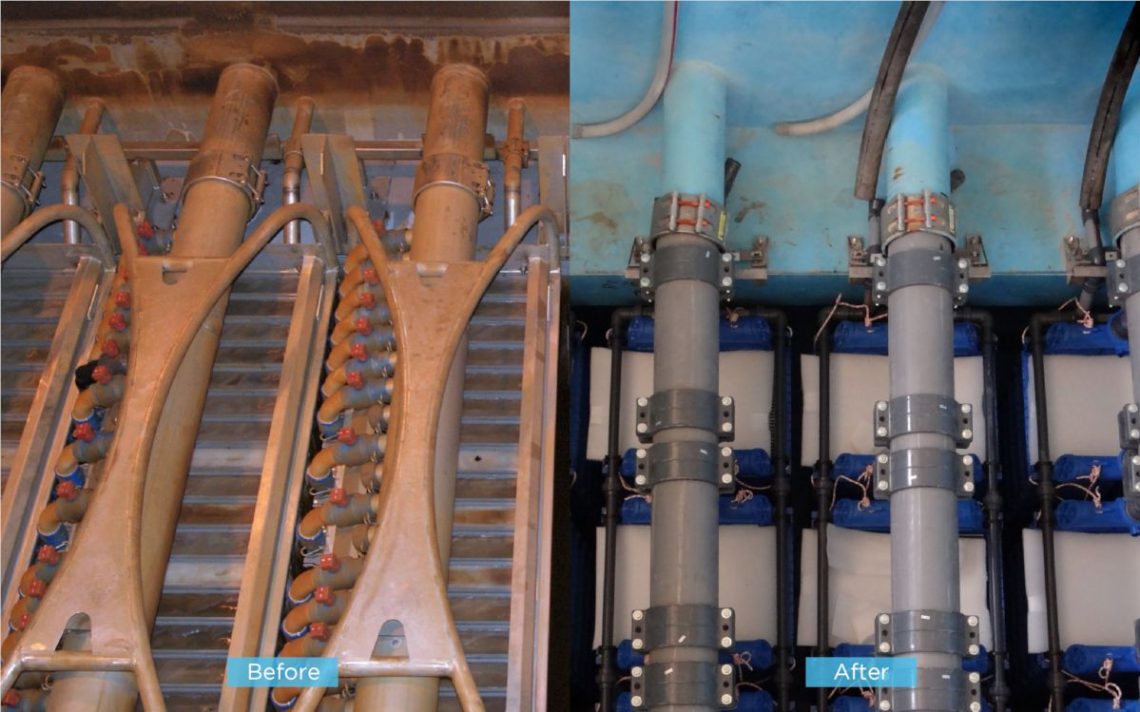 Ceramic flat sheet membrane technology provider TEP REMOVAL IN SEAWATER ...